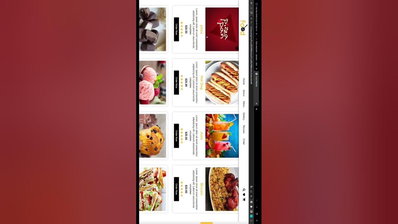 Creating Web Site By Using Html Css Javascript Html Css Freelancer Webcode Youtube