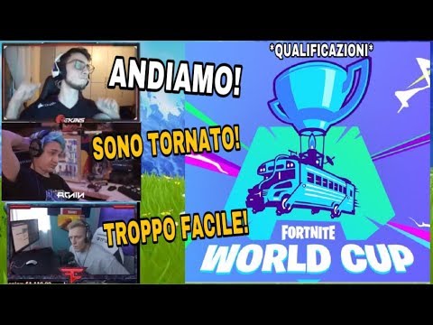 STREAMER GIOCANO LE QUALIFICAZIONI PER LA WORLD CUP IN SOLO ...
