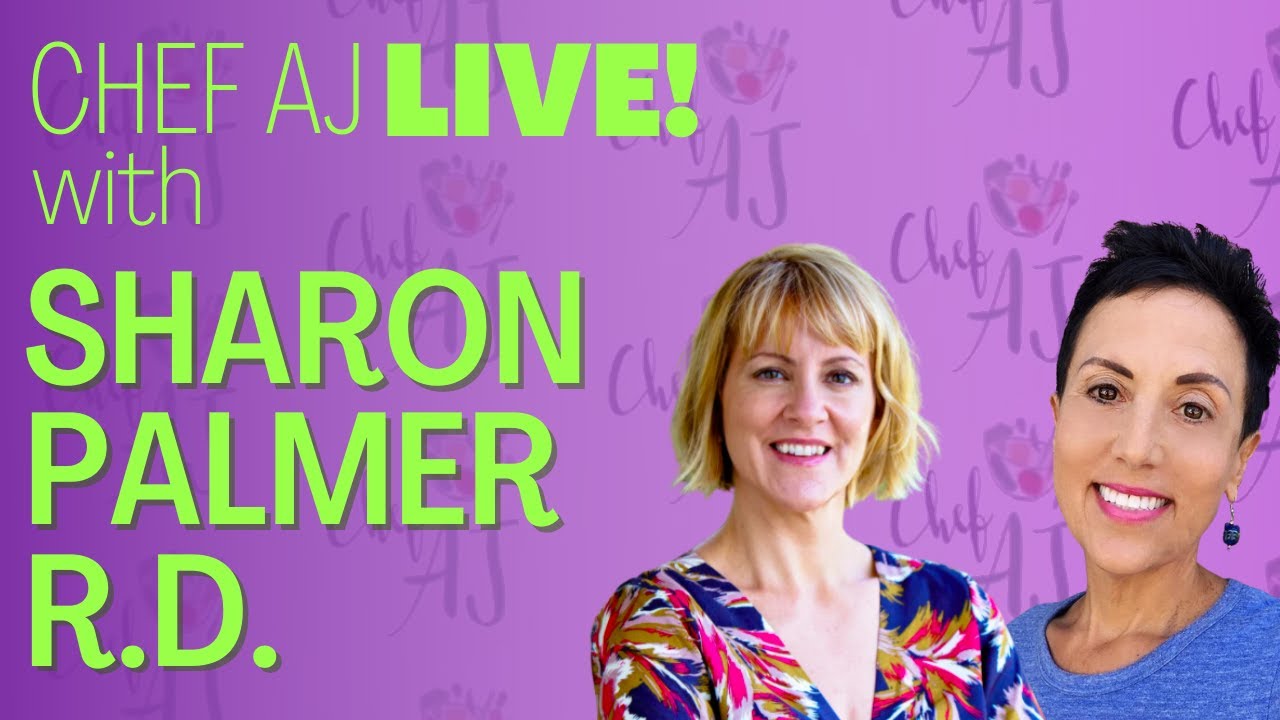 VEGAN Greek Tahini Sauce | Interview and Cooking with Sharon Palmer, R ...