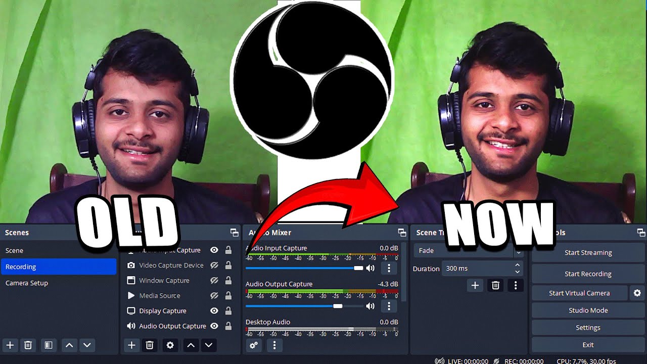 🔥 Camera Settings For Obs Studio🔥 | Obs Camera Settings 2024😱 | Best ...