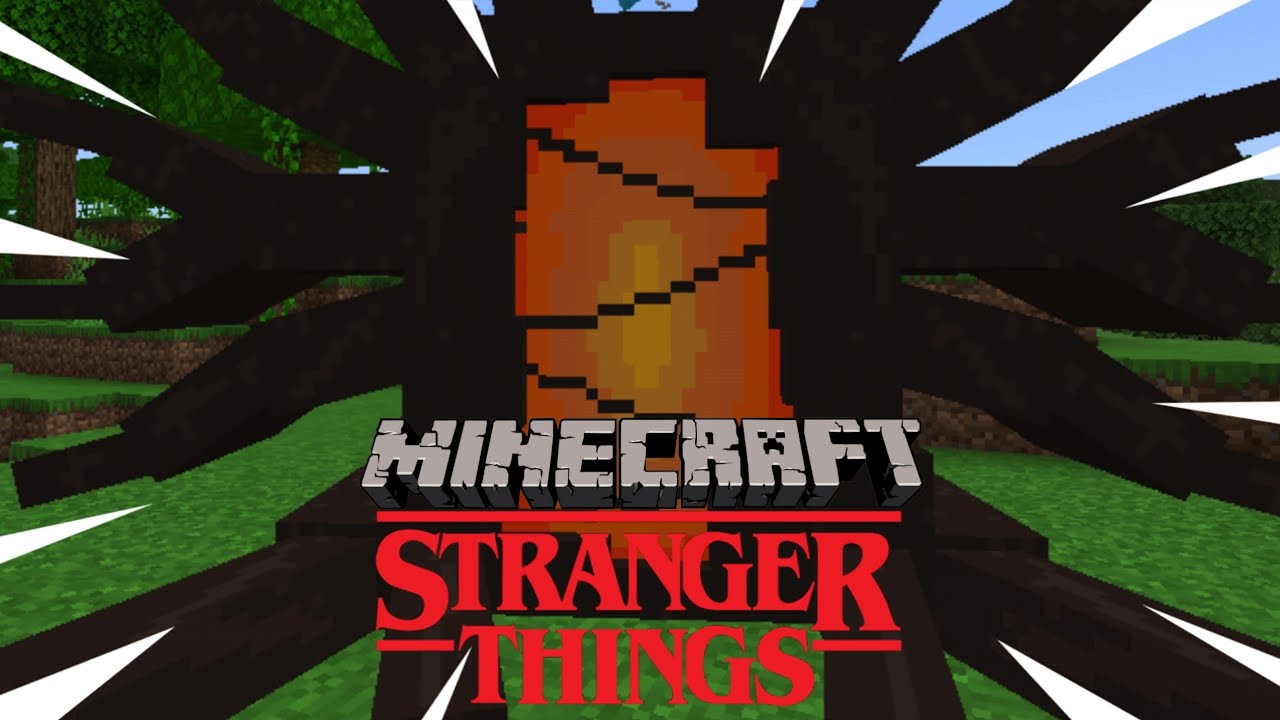 V2 da ADDON de stranger things pra Minecraft PE - YouTube