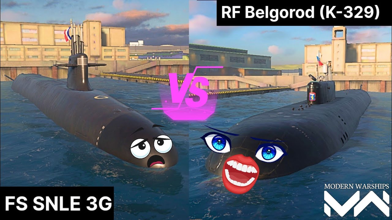 FS SNLE 3G VS RF BELGOROD | MODERN WARSHIPS - YouTube