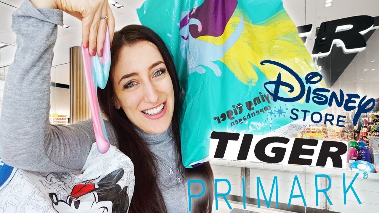 HAUL E SHOPPING SLIME,SQUISHY! TIGER, PRIMARK, DISNEY STORE! ANITA ...