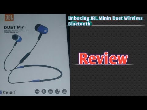 Unboxing JBL DueT Mini Bluetooth||Review - YouTube