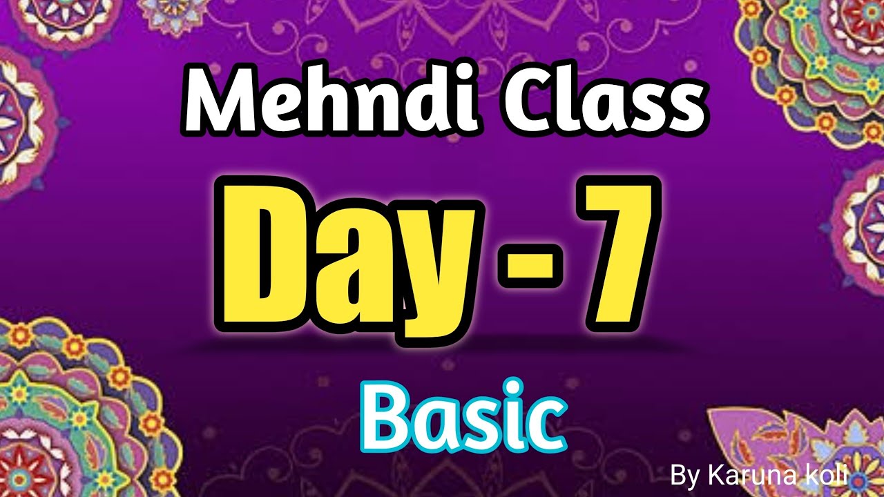 Mehndi Class 7 How To Learn Mehndi For Beginners Mehndi Class mehndi-class-7-how-to-learn-mehndi-for-beginners-mehndi-class