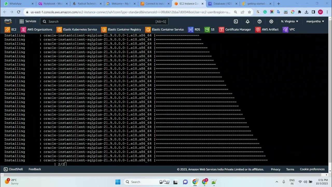 Relational Database Service (Amazon RDS)-Creating and connecting to an Oracle DB instance - Part ...