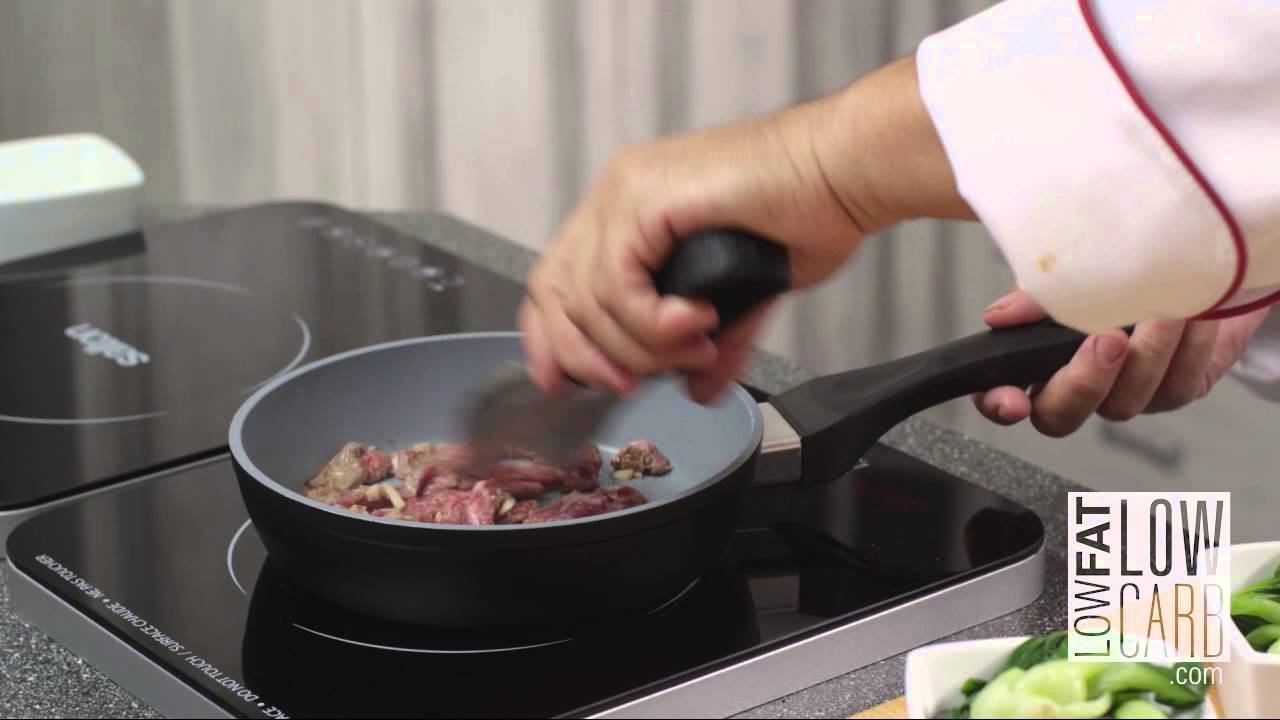 Beef Fricassee With Pak Choi, Garlic And Maple Syrup - YouTube