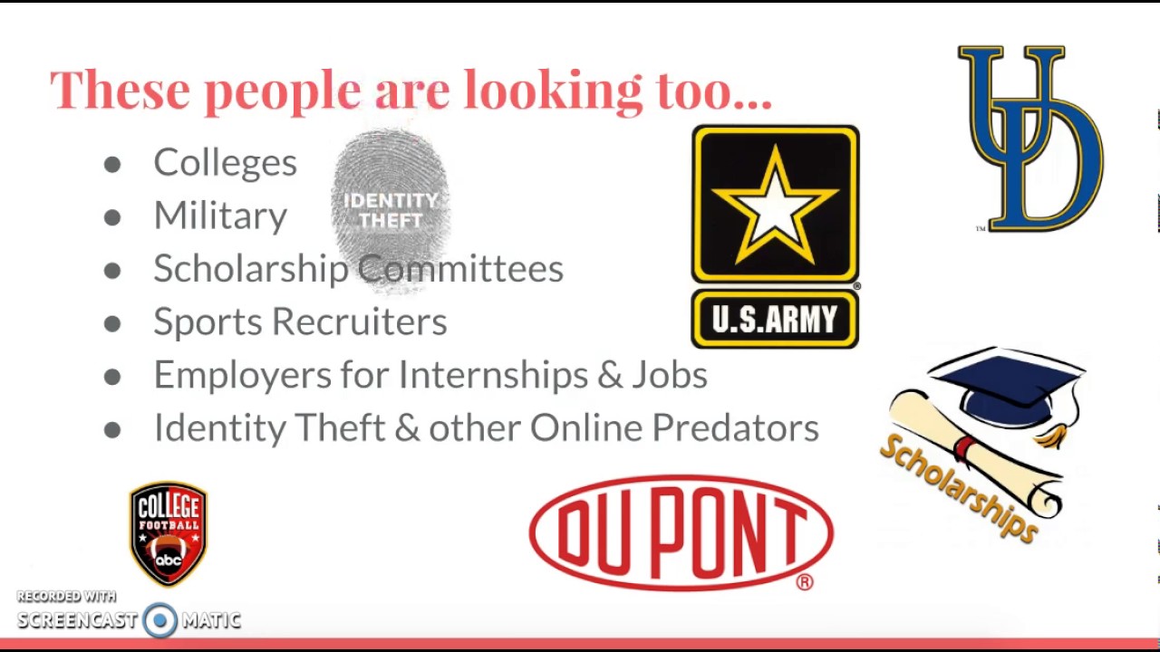 Quinlan Digital Footprint PSA - YouTube