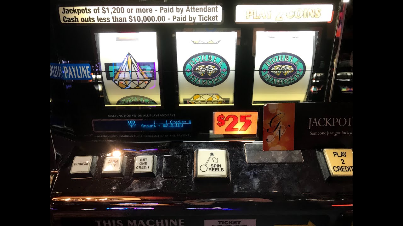 Double Top Dollar - Double Diamond Deluxe $50/Spin - Old School High ...