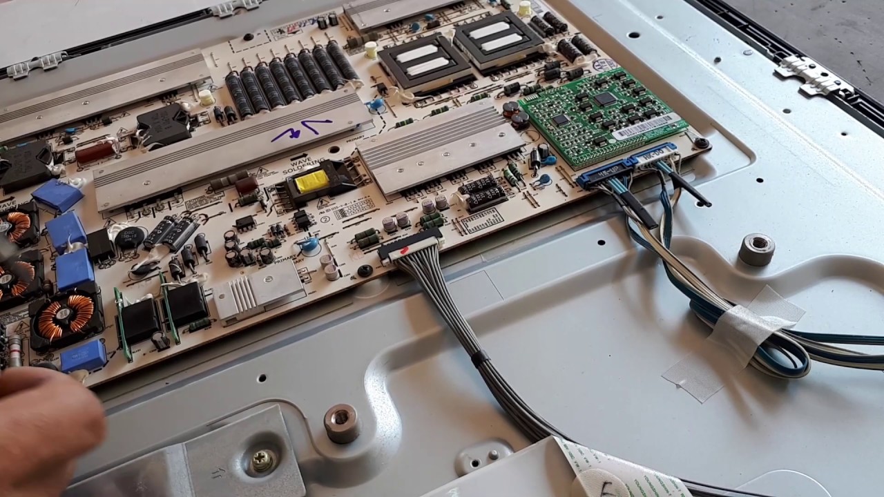 เช็กสลับบอร์ด LED TV LG รุ่น 42LE5500 - YouTube