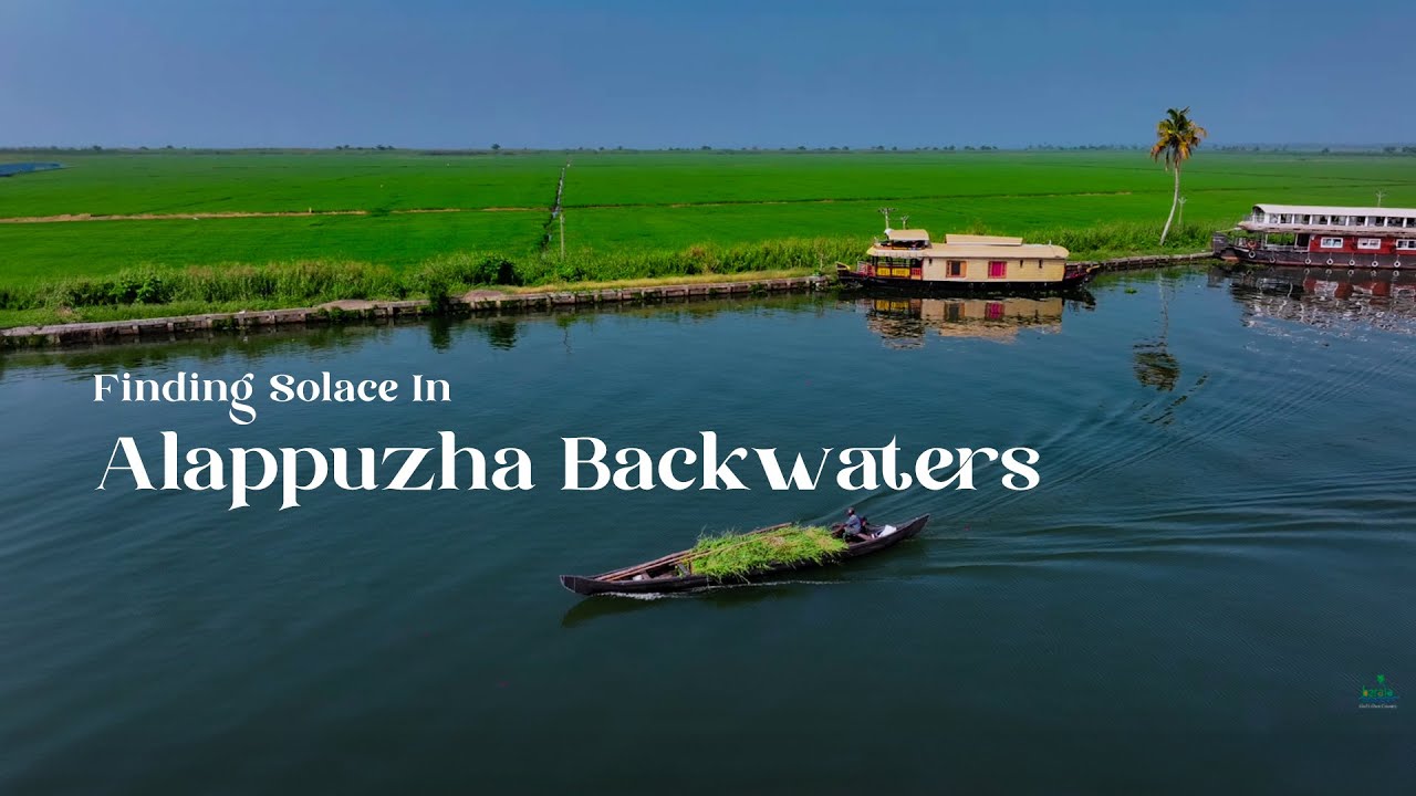 Meandering Along the Tranquil Backwaters of Alappuzha - YouTube