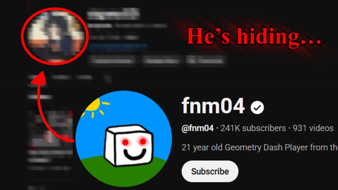 fnm04's new channel exposed (he's hiding) - YouTube