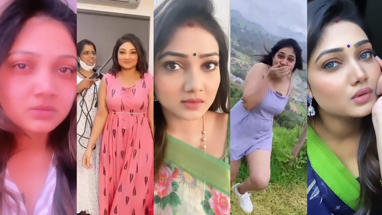 💞💛 Roja serial heroine roja priyanka nalkar new tik tok video ...