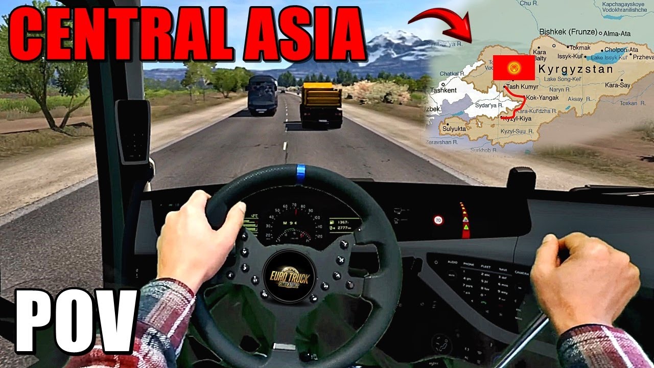 ETS 2 Central ASIA Road Trip (Kyrgyzstan) - Euro Truck Simulator 2 ...