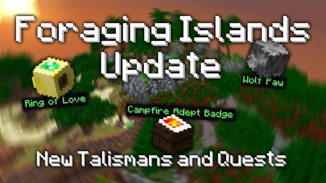 Hypixel SkyBlock Foraging Islands Overhaul! (0.7.4 Update) - New ...