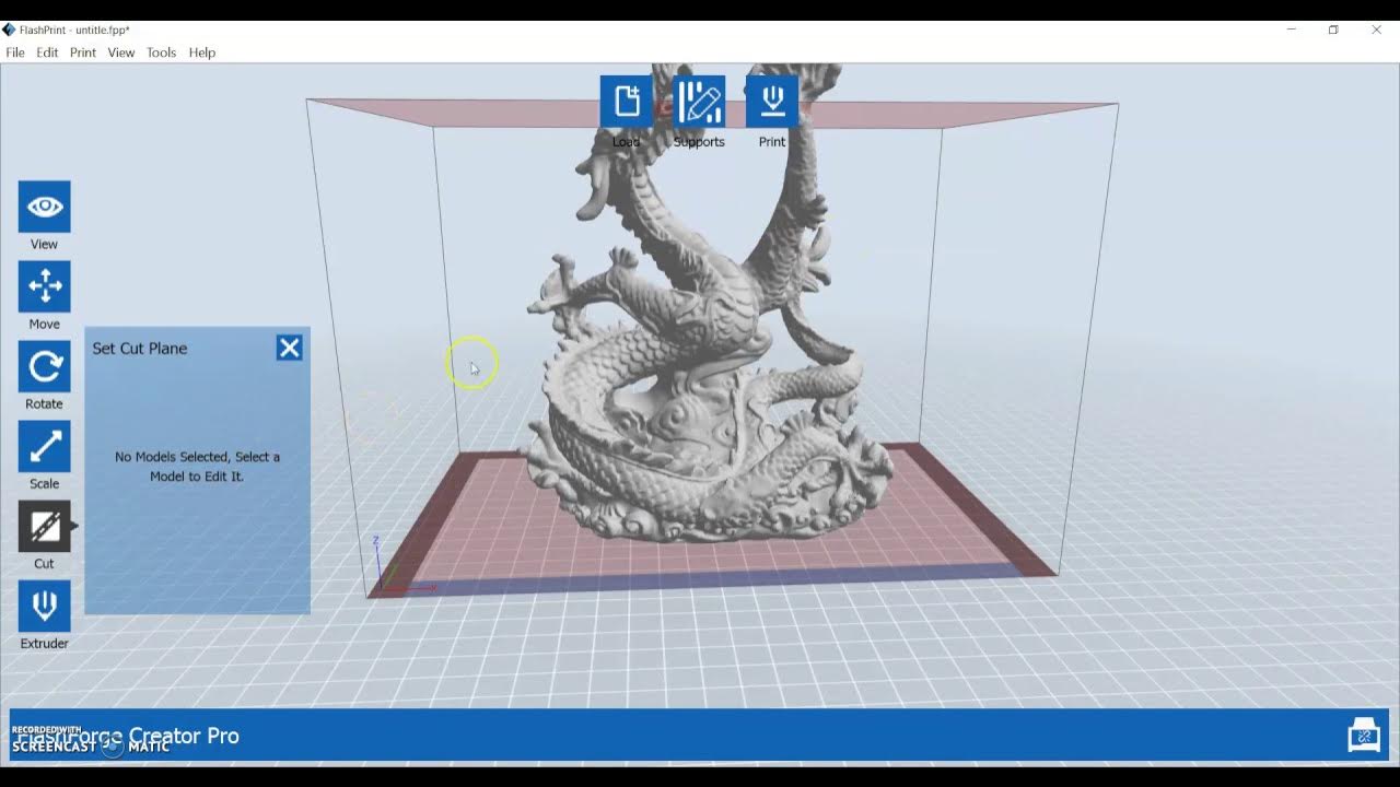 FlashPrint Slicer - Load, Arrange, Cut Demo - YouTube