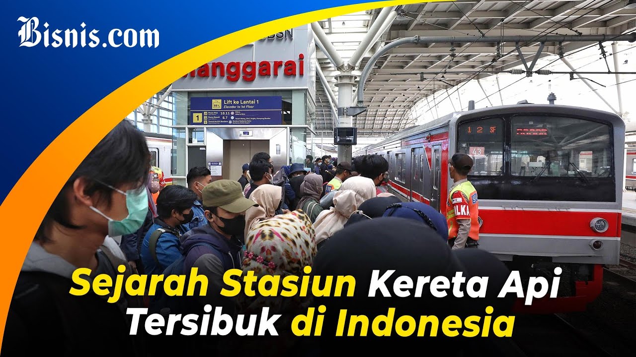 Stasiun Manggarai Bakal Jadi Pusat Kereta Api di Indonesia - YouTube