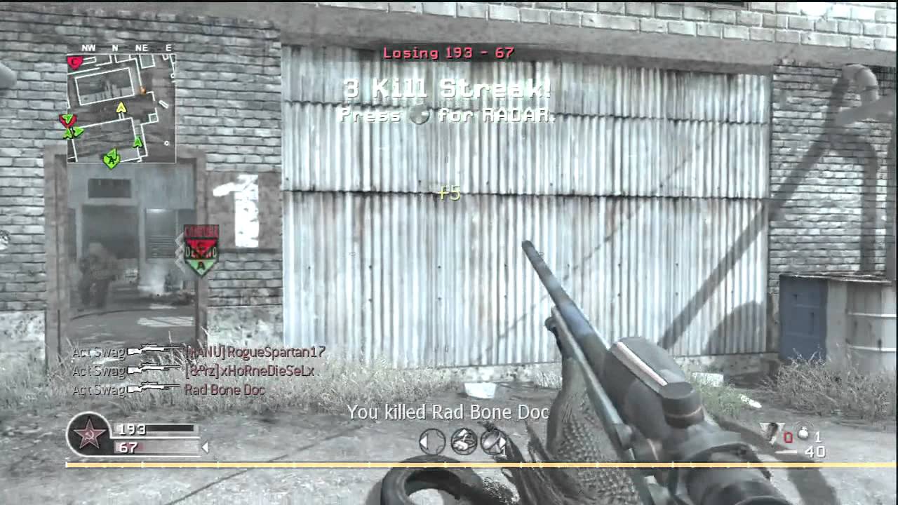First CoD4 game of the day. - YouTube