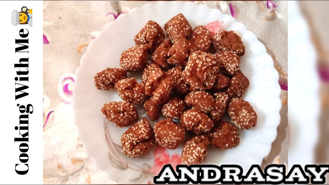 How To Make / Andrasay Recepie / Halwai Style Andrasay At Home / Anarse ...
