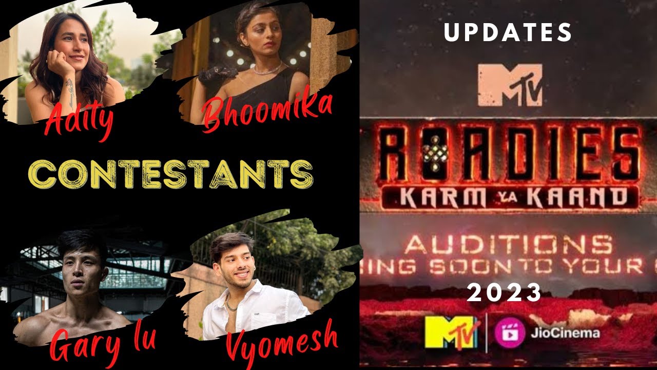 Spiltsvilla Contestant in Roadies 2023 | Aditi | Bhoomika | Vyomesh ...