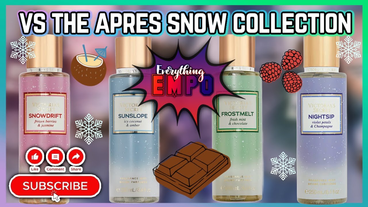 NEW VICTORIA'S SECRET THE APRES SNOW COLLECTION || WINTER SCENTS ...
