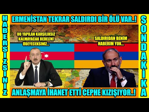 Ermenistan Askeri Azerbaycan Askerini vurdu💣 Sincar Operasyonu yolda!