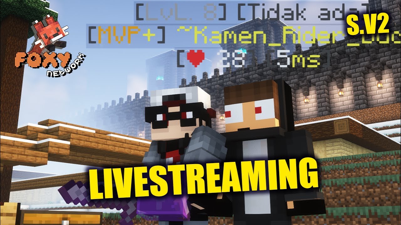 HAJAR TERUS - MINECRAFT SERVER INDONESIA - FOXY NETWORK Realtime YouTube Live View Counter 🔥 ...