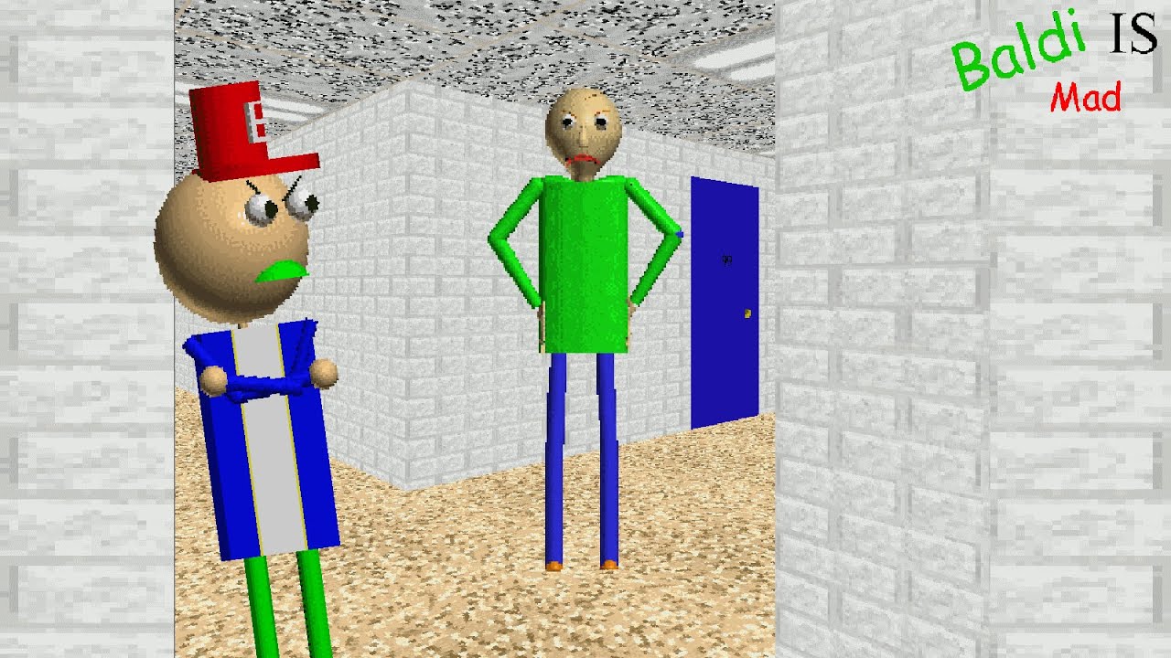 Why Is Baldi Mad At Me? | Baldi's Basics Mod - YouTube