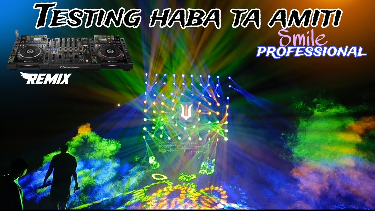 DJ SMILE PROFESSIONAL light testing || technical shiba yt || #youtube # ...