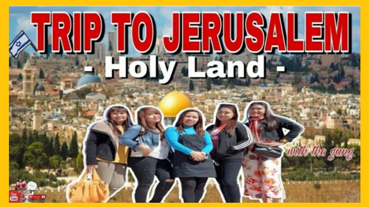 Vlog no.13 World's Holiest City | At the Footsteps of Jesus | Israel's ...