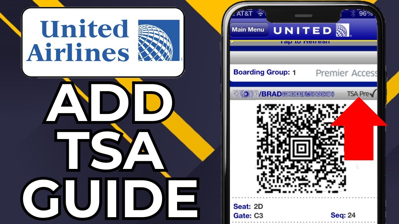 HOW TO ADD TSA PRECHECK TO UNITED APP (2026) - YouTube