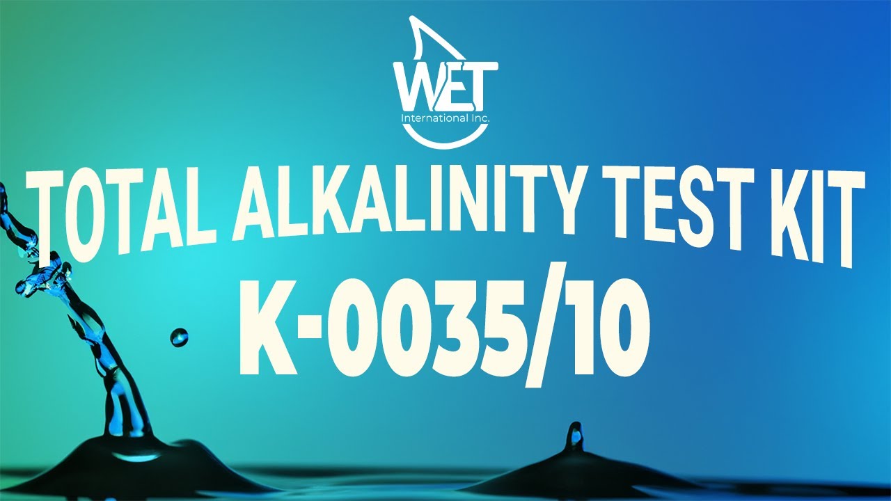 Alkalinity (Total) Test Kit (K-0035/10) | Drop Count | Water Treatment ...