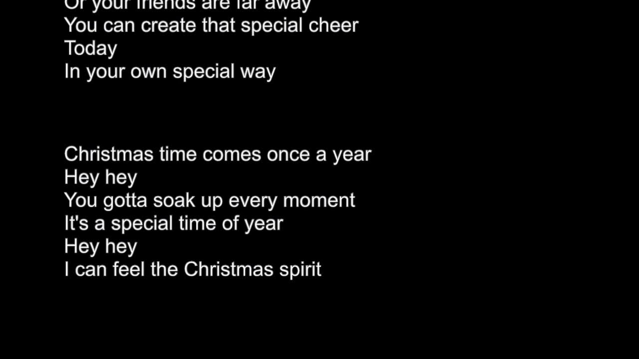 Lyrics - Christmas Time - Song Channel - YouTube