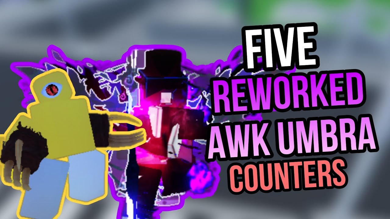 [AUT] Five REWORKED AWAKENED UMBRA Counters! - YouTube