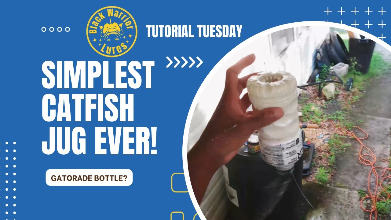 DIY Catfish Jug Fishing: How to Make the Simplest Rig Ever with a ...