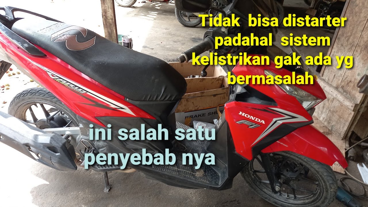 Vario injeksi tidak bisa distarter - YouTube