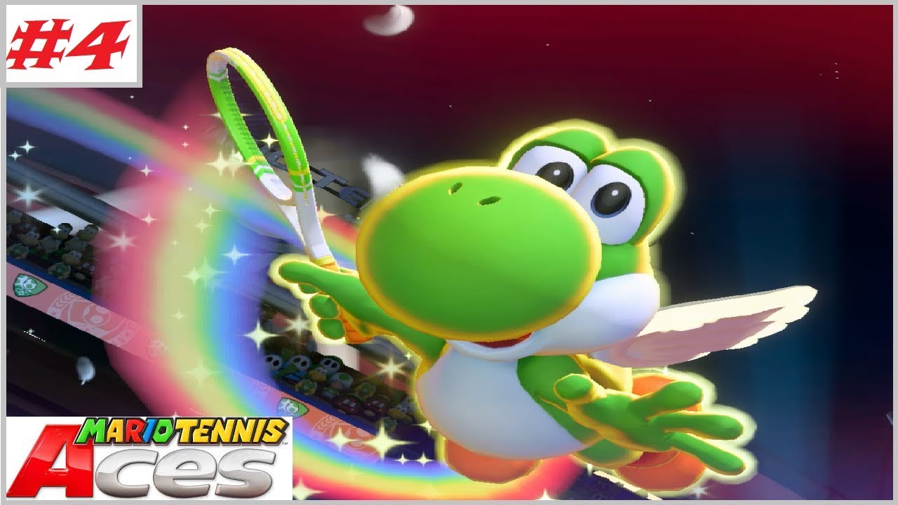 Mario Tennis Aces Demo - Part 4 | Yo Yo Yoshi! - YouTube
