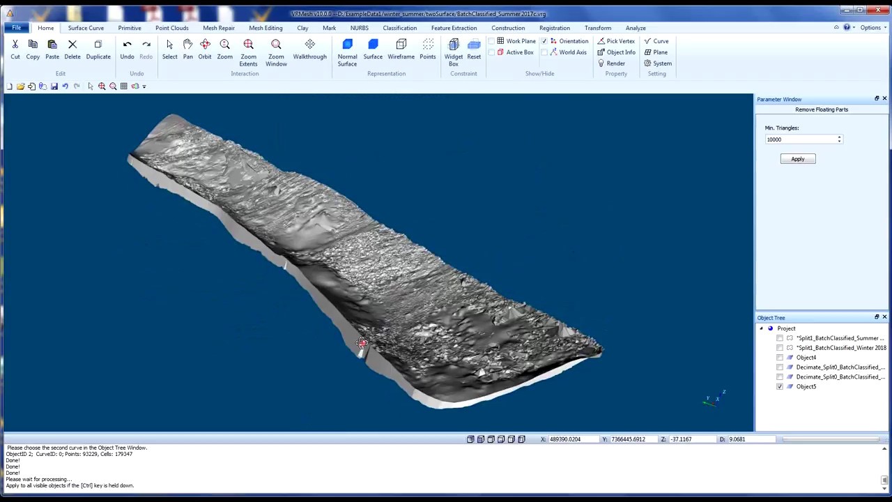 Volume between Two Scans - YouTube