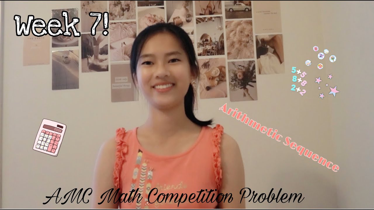 AMC Math Problem: Arithmetic Sequence (Question of the Week 7) - YouTube