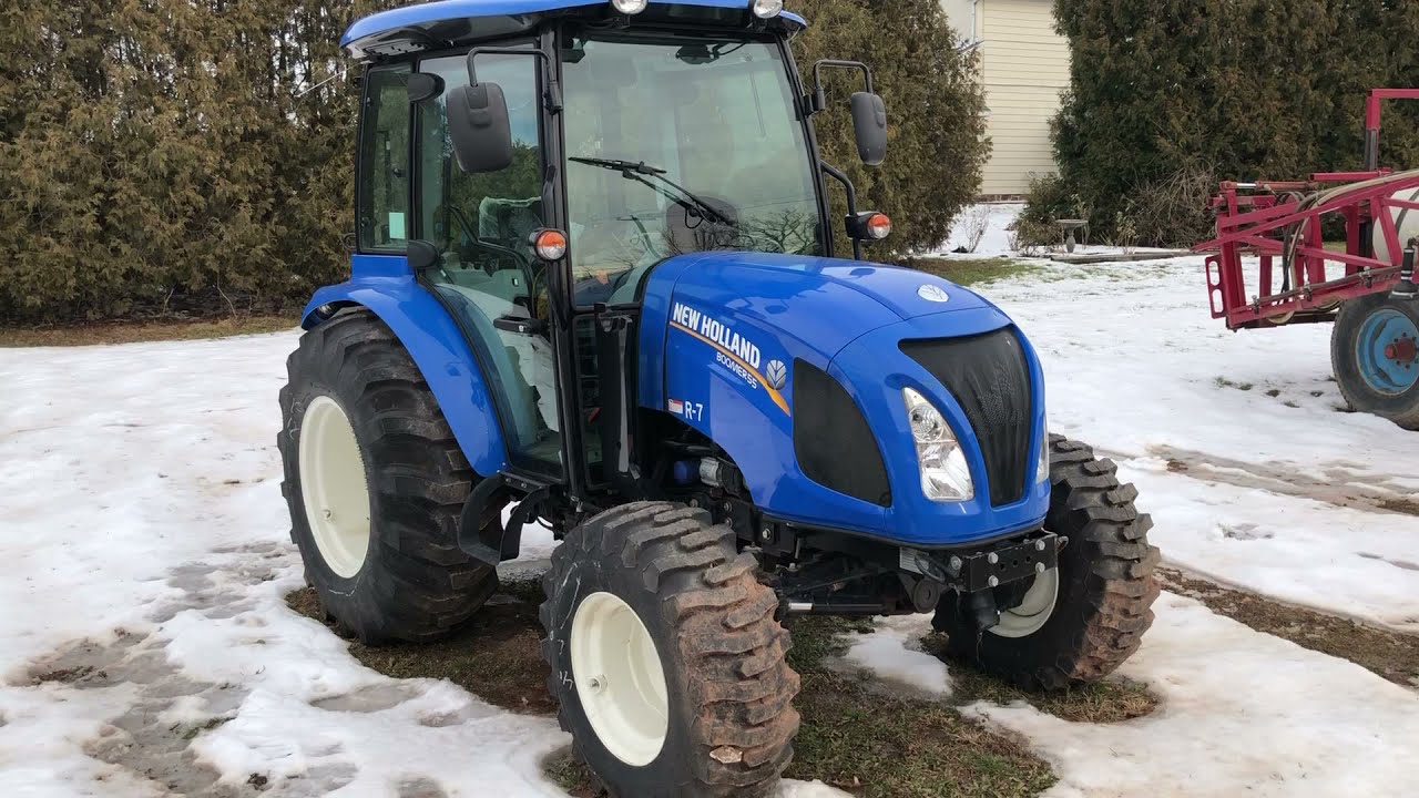 New Holland Boomer 55 Model Utility Tractor - 1.9 L 3 Cyl 55HP LS ...