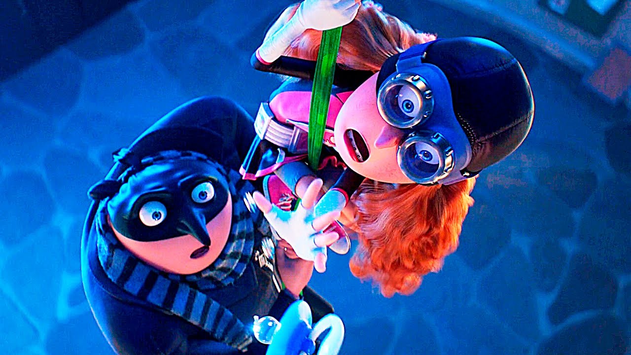 Despicable Me 4 | Poppy's Story Recap | Honey Badger Heist Scene - YouTube