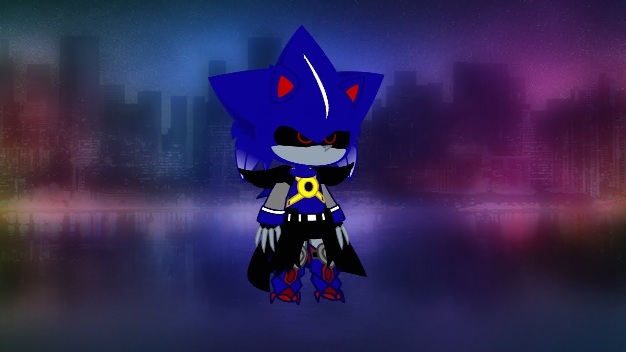 How to make Neo Metal Sonic in Gacha Club for @josephhernandez5571 ...