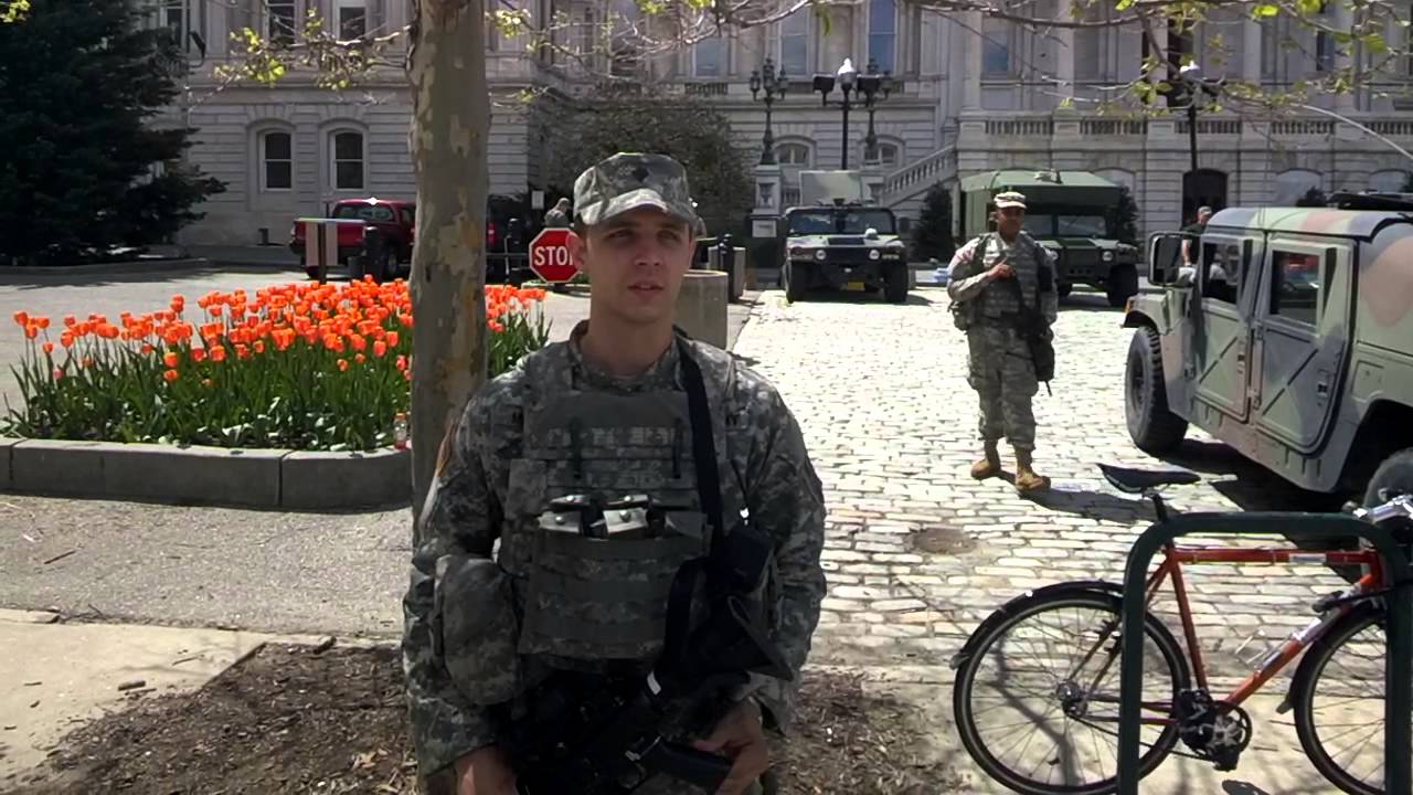 BBN interviews Maryland National Guardsman Ben Messmer #BaltimoreReboot ...