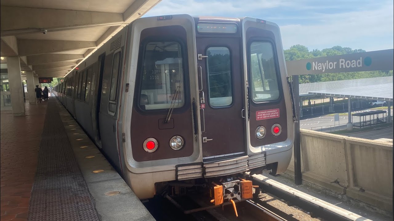 WMATA Metrorail 2006 Alstom 6000 series Railcars #6134 & #6135 Part 1🟢 ...