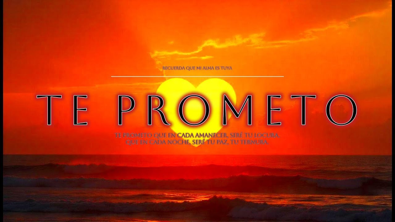Te prometo - YouTube