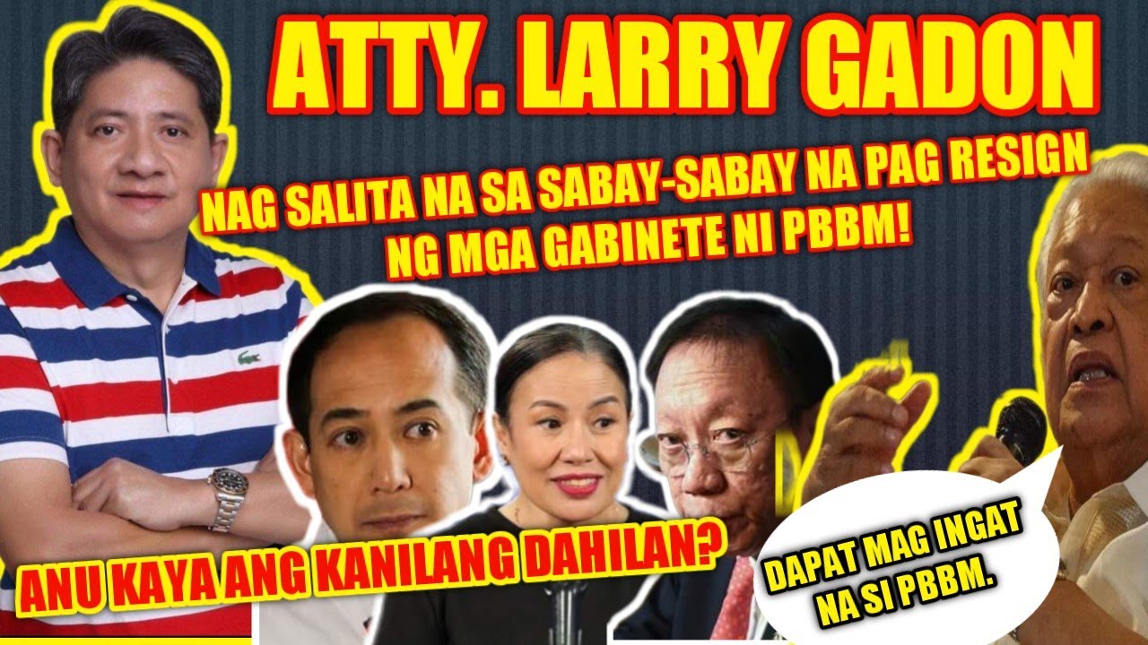 ATTY.GADON NAG SALITA NA! CHAIRMAN NG LIBERAL PARTY.EDCEL LAGMAN MAY BABALA KAY PBBM? - YouTube