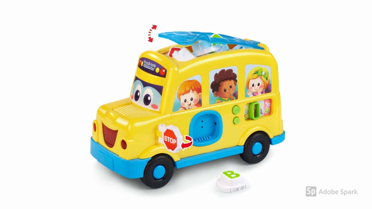 VTech Count and Learn Alphabet Bus - YouTube