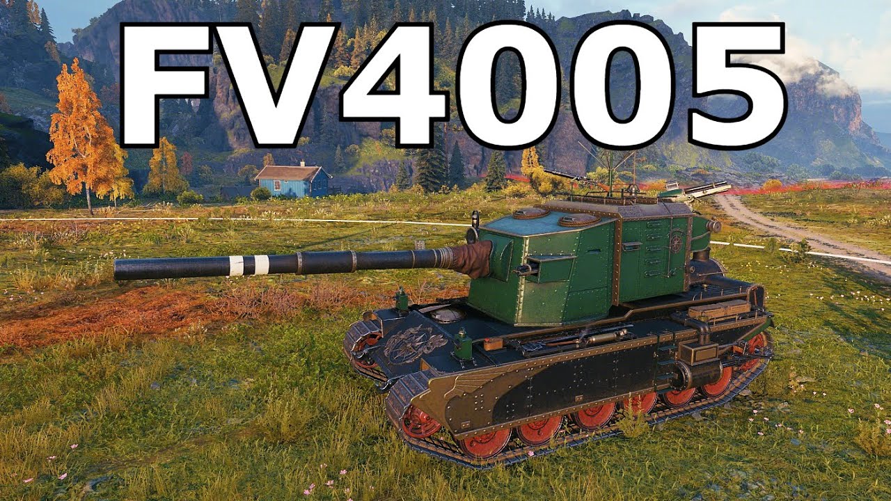 World of Tanks FV4005 Stage II - 5 Kills 10,3K Damage - YouTube