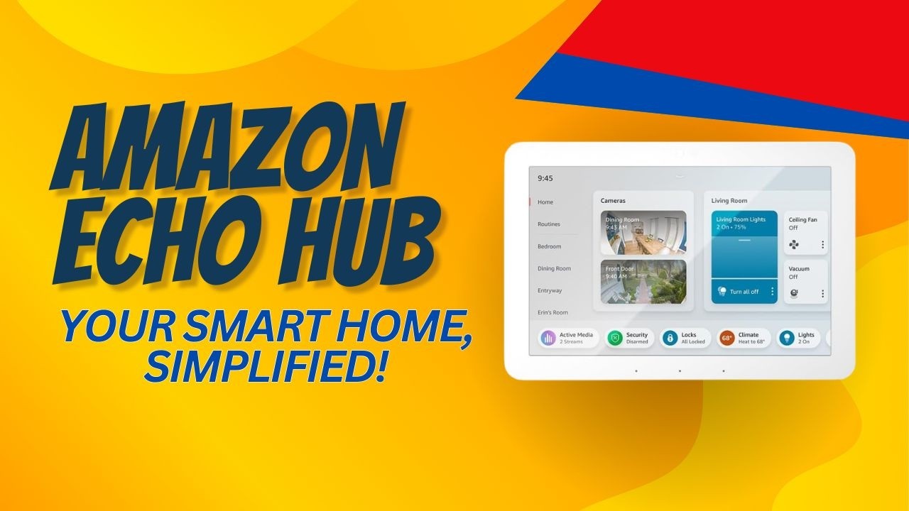 Amazon Echo Hub – The Ultimate Smart Home Control Center! - YouTube
