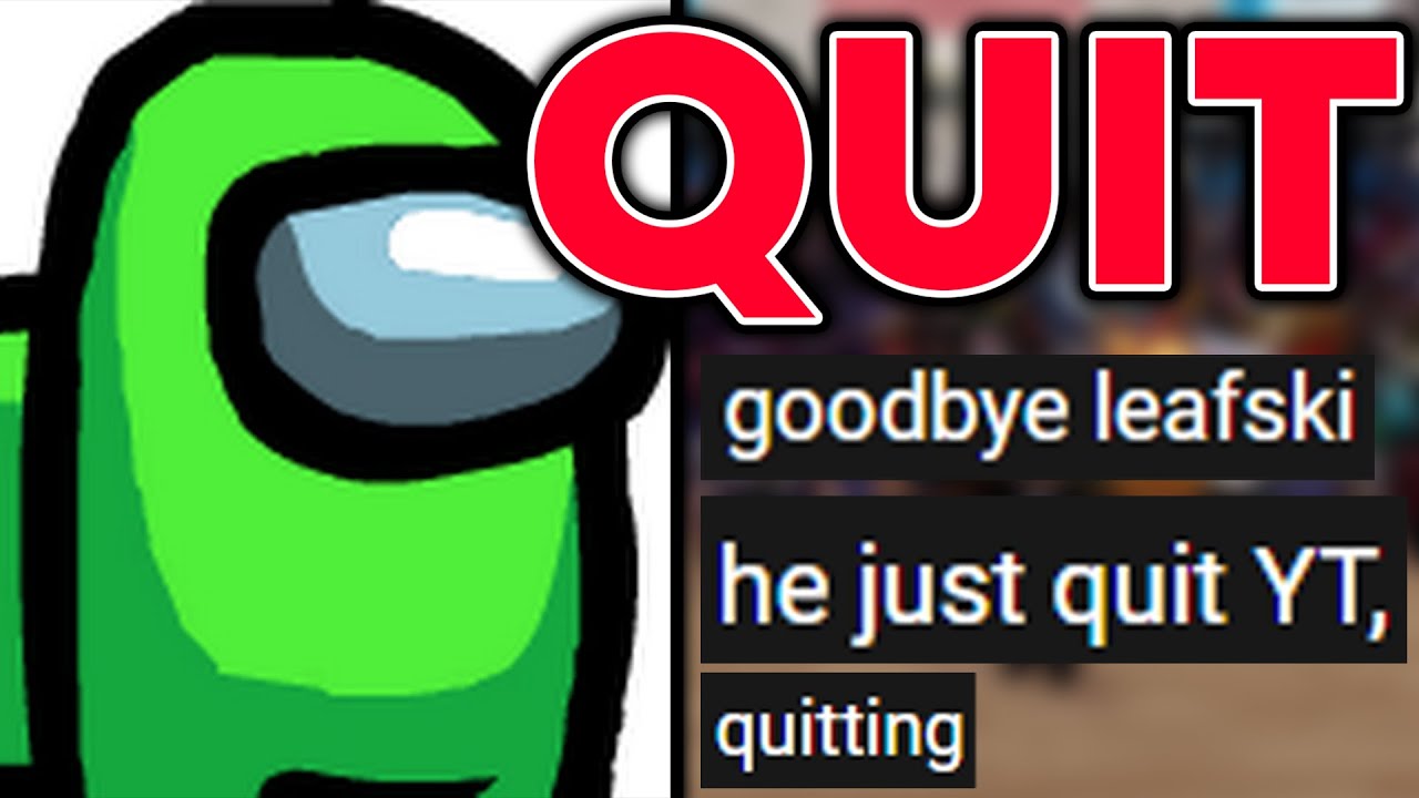 Roblox YouTuber LEAFSKI QUITS.. - YouTube